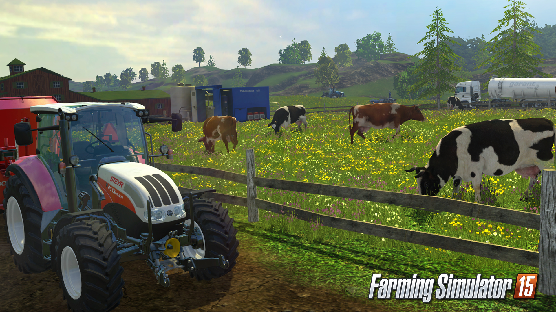 Farming Simulator 15 : Le garage trailer - JVFrance
