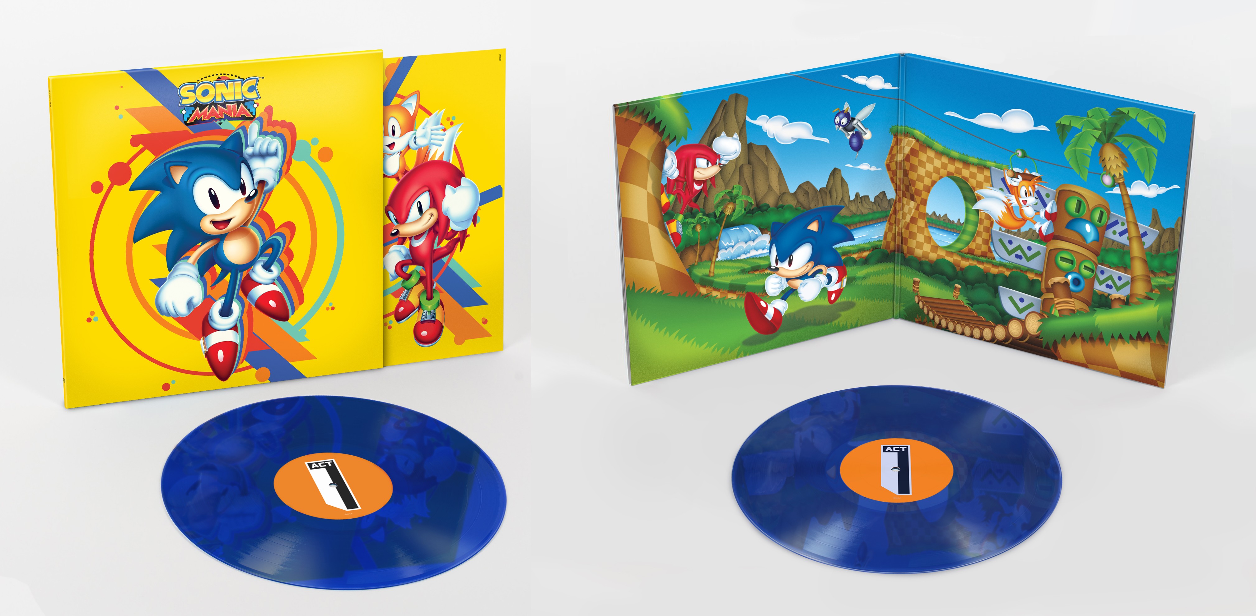 Sonic Mania : SEGA dévoile des détails sur l'album vinyle - JVFrance