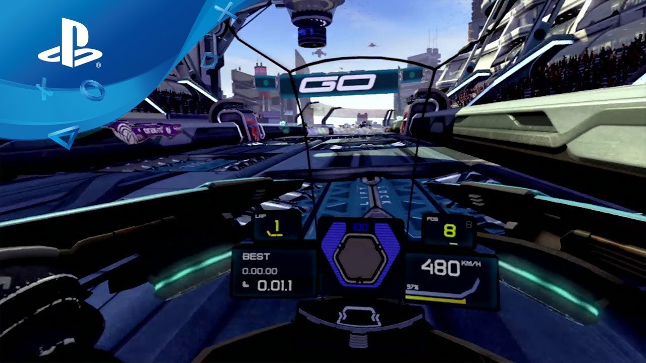 Wipeout Omega Collection : Le mode PlayStation VR disponible - JVFrance