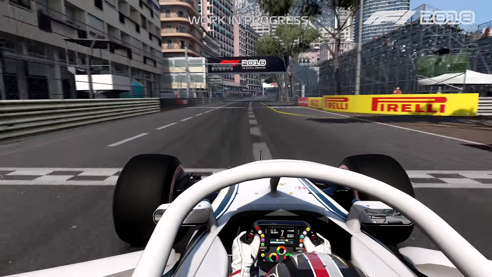 Une première vidéo de gameplay de F1 2018 - JVFrance