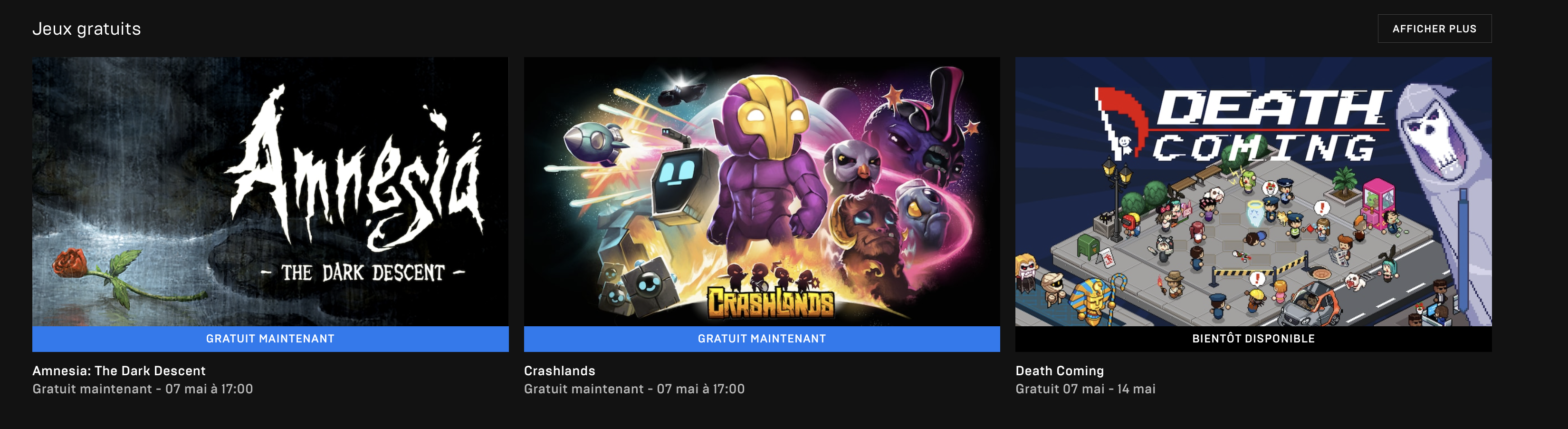 Epic Games Store : Le jeu offert du 7 au 14 mai - JVFrance