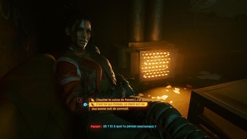 GUIDE | Cyberpunk 2077 : Comment réussir la romance avec Panam Palmer ...