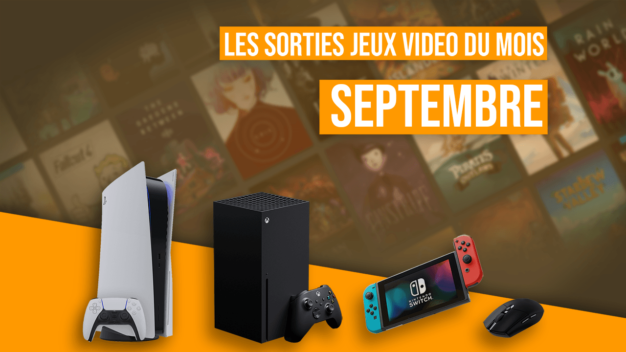Le calendrier des sorties jeux vidéo du mois de septembre 2024 - JVFrance