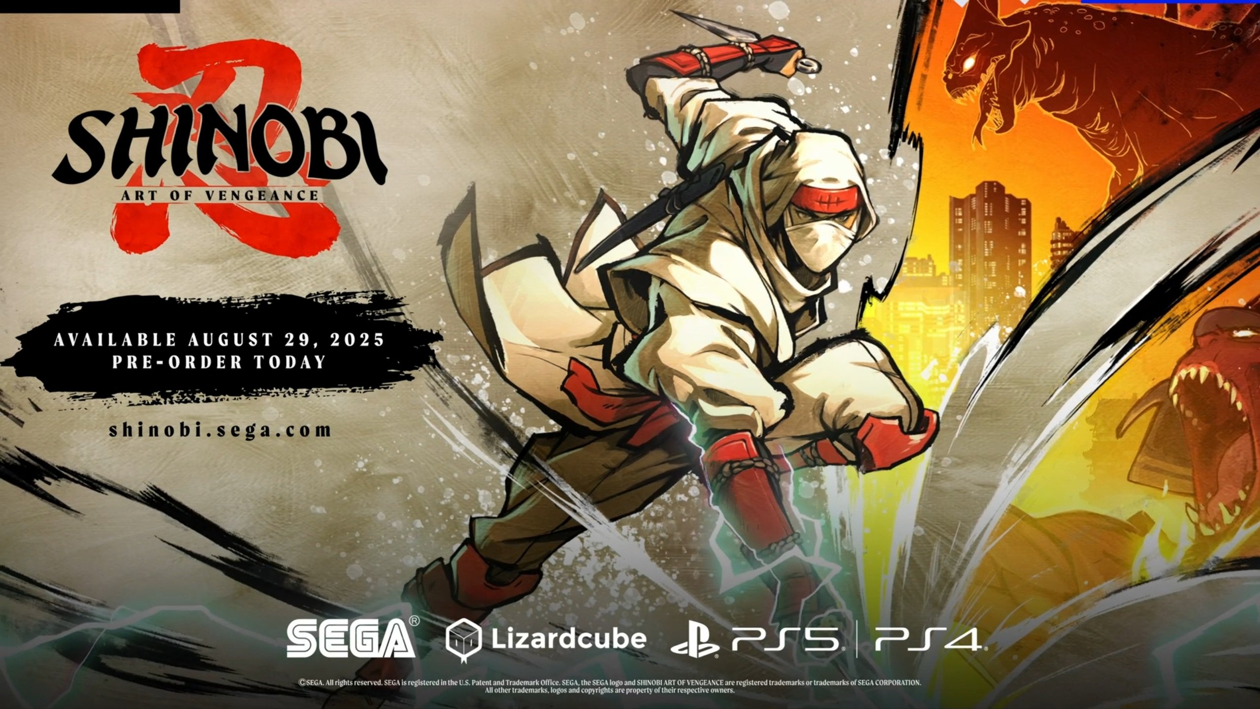 State of Play | SEGA annonce Shinobi: Art of Vengeance et le contenu de l'édition Digital Deluxe ...